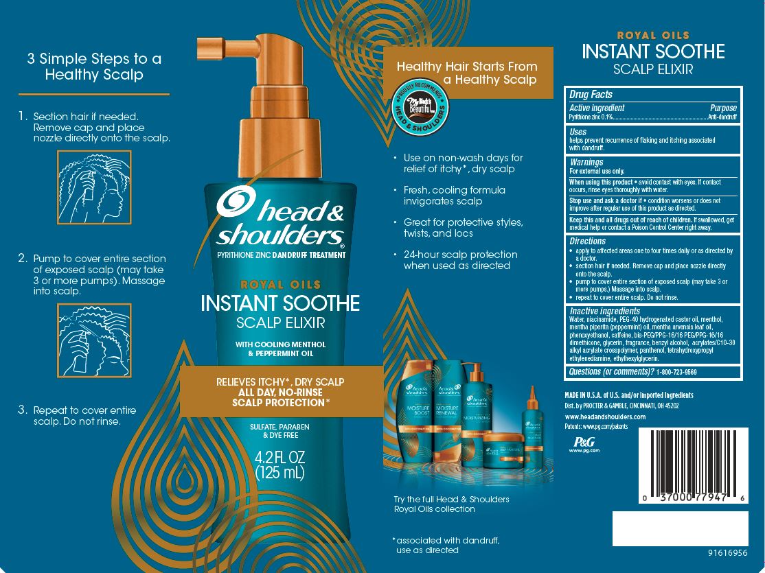 Head And Shoulders ® Royal Oils Instant Soothe Scalp Elixir